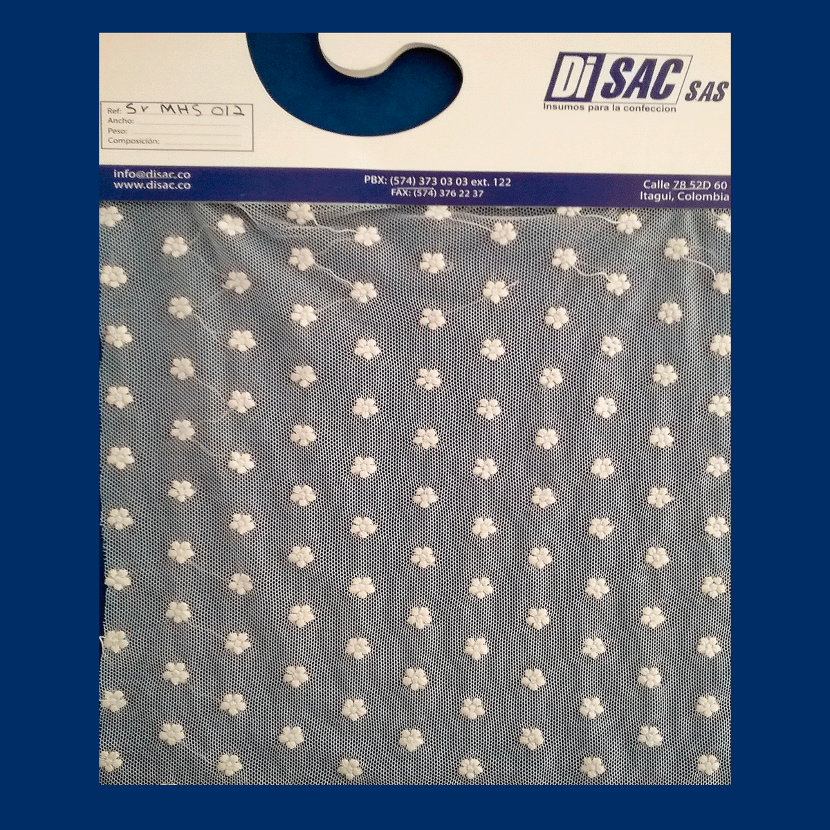 Tela SR MHS012 – Disac Insumos